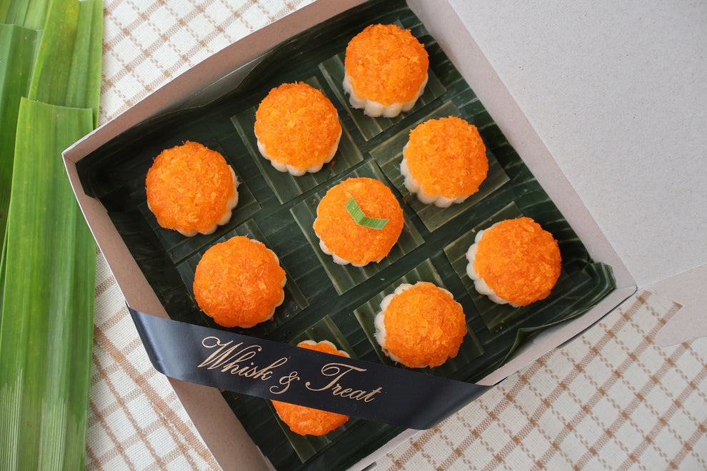 Getuk Ubi - Mashed Cassava Cake / Sweet Cassava Cake -Box of 09 Pieces ...